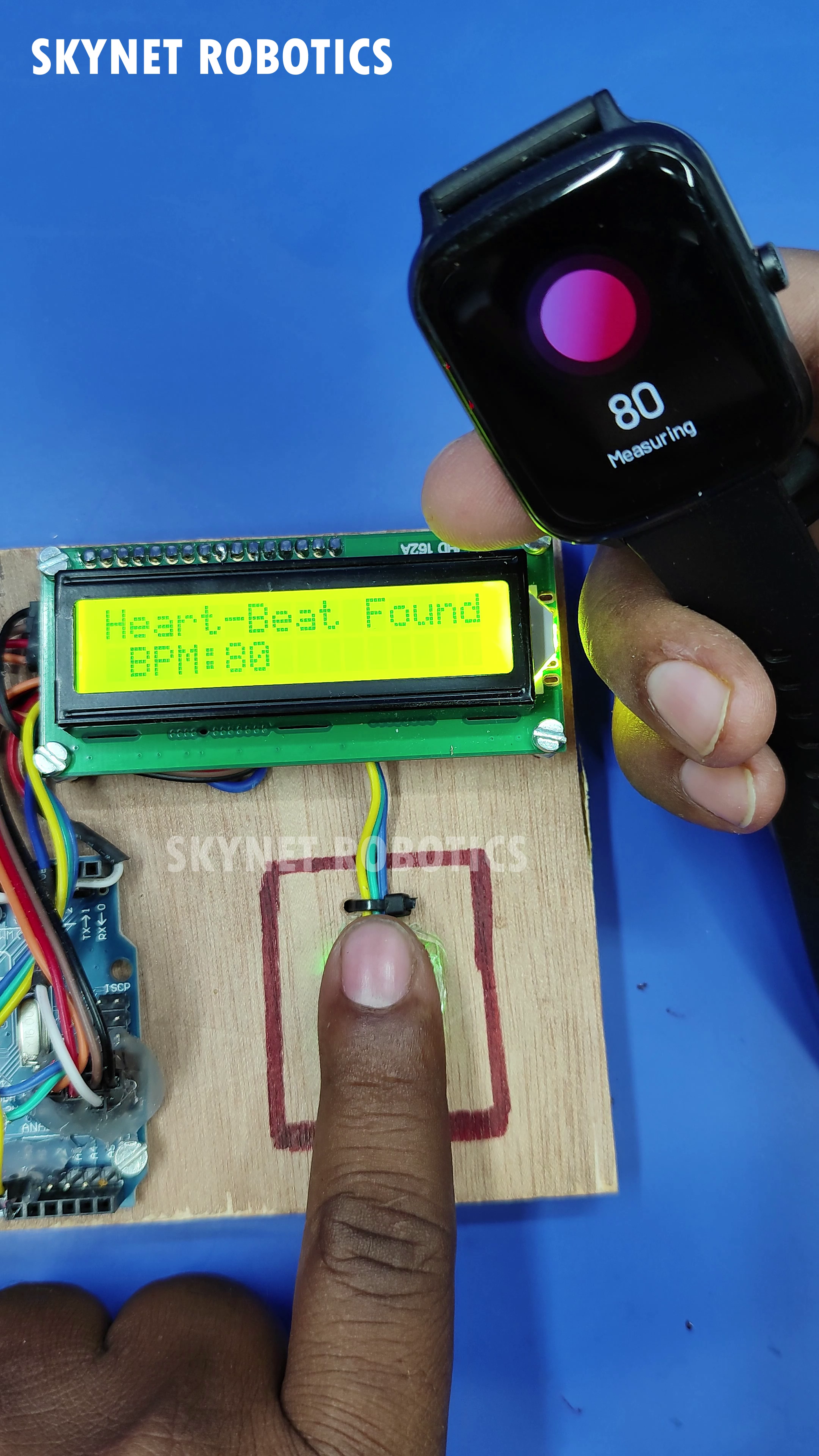 Heart rate monitor system (Ready made ) – SKYNET ROBOTICS
