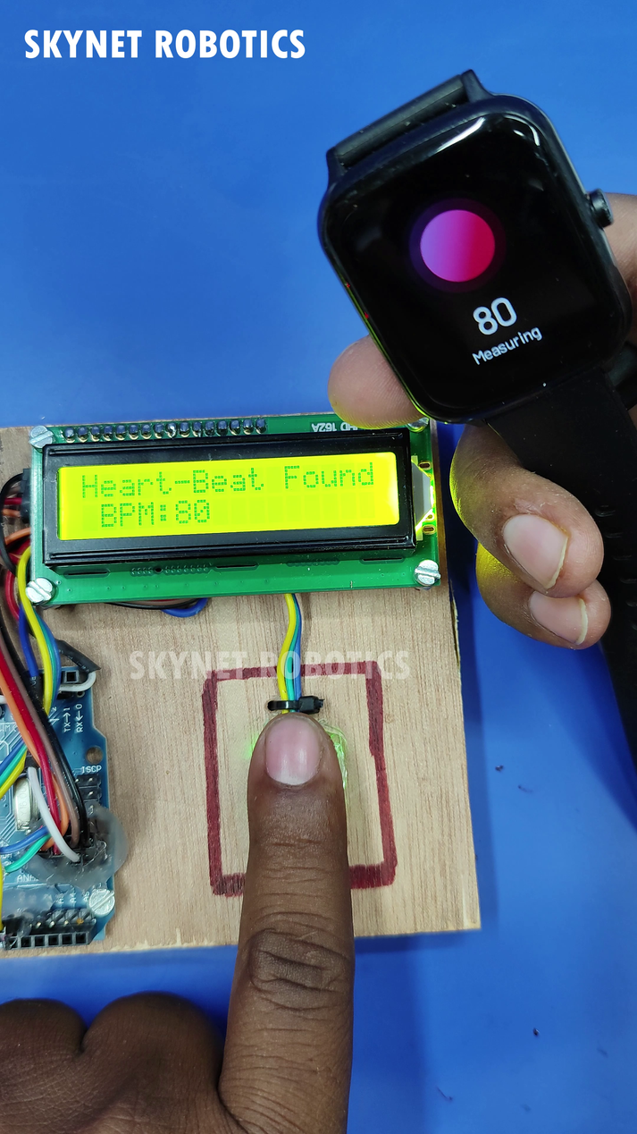 Heart rate monitor system (Ready made ) – SKYNET ROBOTICS