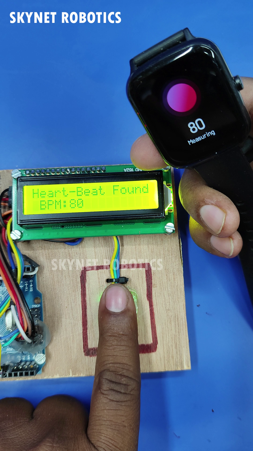 Heart rate monitor system (Ready made ) – SKYNET ROBOTICS