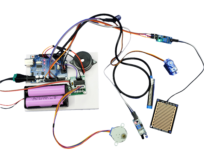 dry wet and metal waste segregator components connection ready kit ...