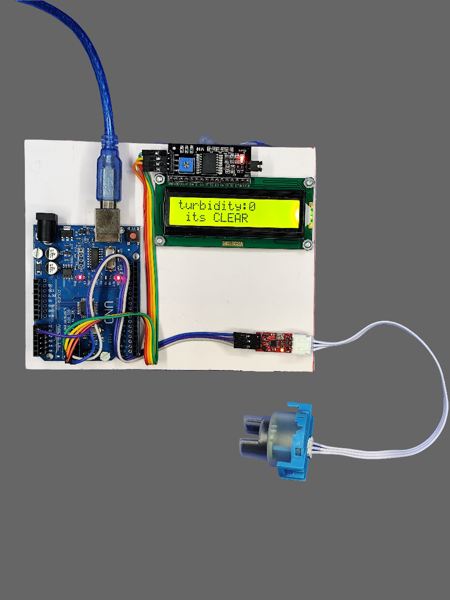 Turbidity tester (ready made project) – SKYNET ROBOTICS