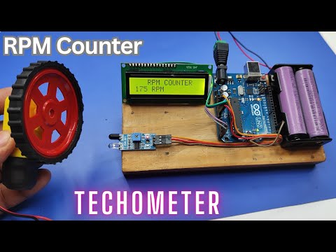 RPM counter Tachometer(Ready made) – SKYNET ROBOTICS