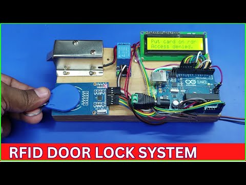 RFID door lock (Ready made) – SKYNET ROBOTICS