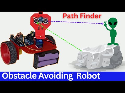 Obstacle avoiding robot (Ready made) – SKYNET ROBOTICS