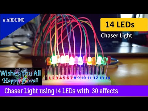 LED chaser Arduino – SKYNET ROBOTICS