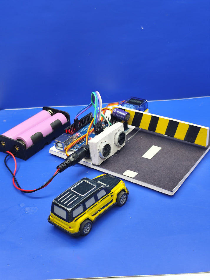 Automatic gate opening Arduino and ultrasonic – SKYNET ROBOTICS