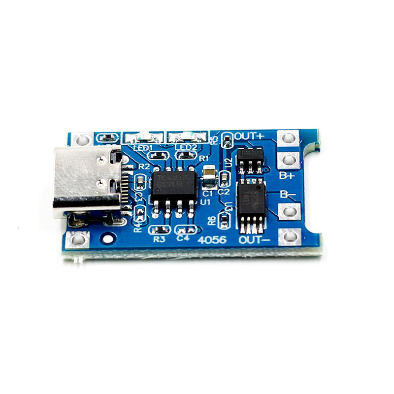 TP4056 Battery Charging Module Type C – with Protection – For Li-ion B ...